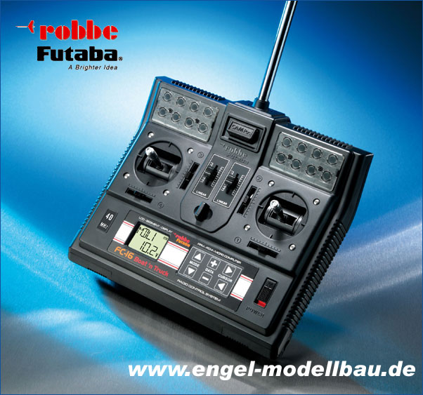 Modellbau Alexander Engel KG | Robbe Futaba FC-16 Boat + Truck R/C ...